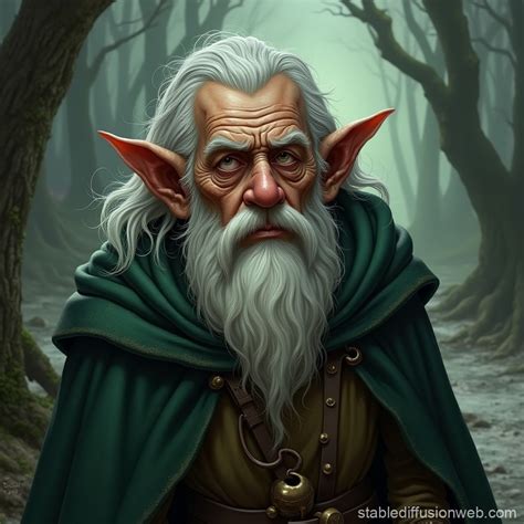 Dnd Gnome Druid Under Moonlight Stable Diffusion Online