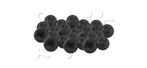 Balles 0 68 Caoutchouc Sachet X50