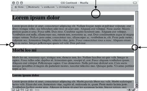 5 Page Elements Css Cookbook 3rd Edition Book
