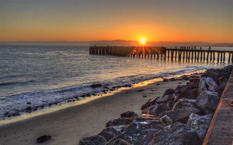 Download Man Made Pier Hd Wallpaper