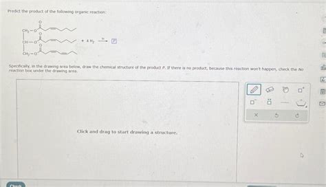 Solved Predict The Product Of The Following Organic Chegg