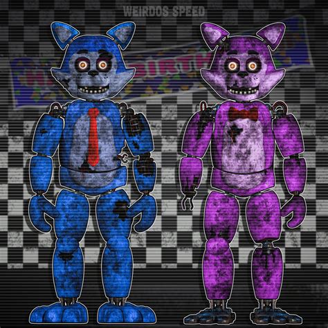Withered Candy And Withered Cindy By Weirdoss7 On Deviantart