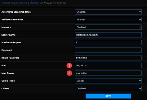 How To Change Map On Your Counter Strike Community Server Knowledgebase Shockbyte