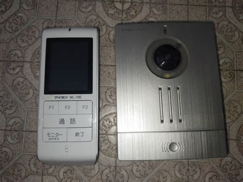 Yahooオークション アイホン ワイヤレステレビドアホン モニターホ