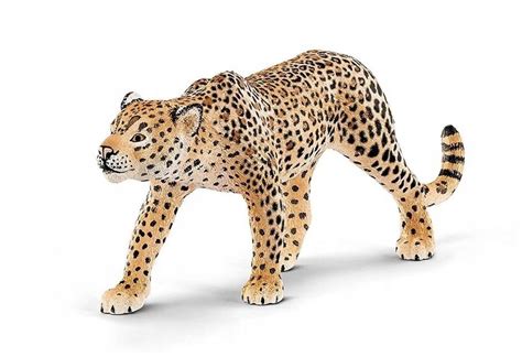 Schleich 17023 Lampart Figurka kot Seria dzikie zwierzęta 14806403266