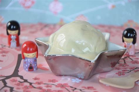 Glace au thé matcha crème glacée au goût subtil et délicat