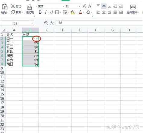 Excel筛选自己想要的数据之教程 知乎