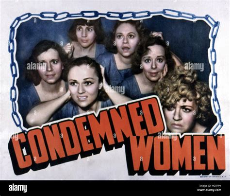 Condemned Women Sally Eilers Hands To Head From Left Starting With Netta Packer Bangs