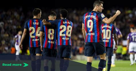 Barcelona 3 0 Elche Lewandowski Bags Brace As Barca Top La Liga Table