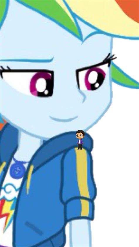 Shambo2000 And Giant Rainbow Dash By Glitcz On Deviantart