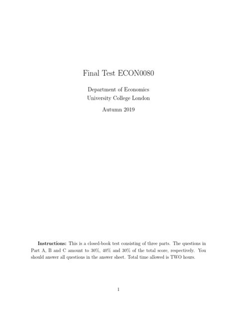 2019 20 Exam Pdf Random Variable Determinant