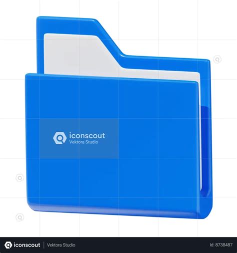 Folder 3d Icon Free Download Files And Folders 3d Icons Iconscout