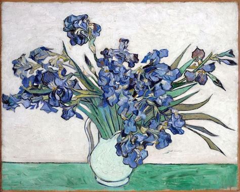 아직도 인생 홍채가있는 꽃병 Vincent Van Gogh ️ 반 고흐 빈센트