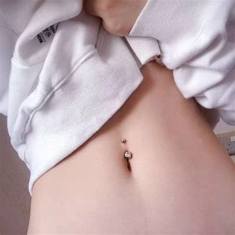 🇲🇾stainless Steel Pressure Drill Belly Button Nail Belly Button Ring Bellyring Shopee Malaysia