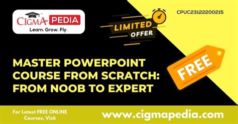 Master Powerpoint Course From Scratch From Noob To Expert Free Udemy
