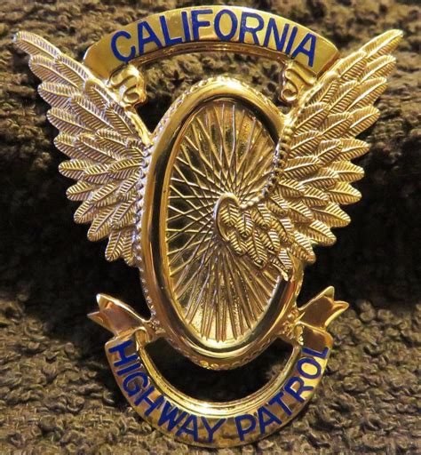 Official Issue Chp Campaign Hat California Highway Patrol W Authentic