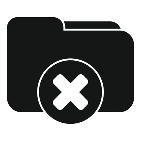 Restricted Folder Access Icon Simple Vector Content Filter 36587412