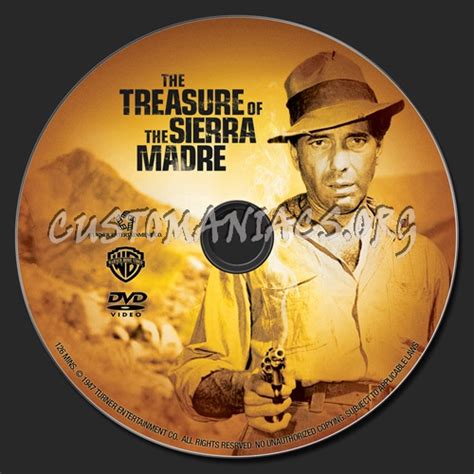The Treasure Of Sierra Madre Dvd Label Dvd Covers And Labels By