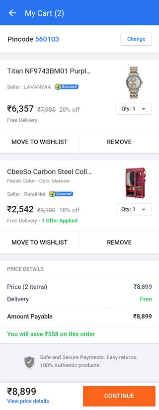 Flipkart Mobile Shopping Cart Design Smiley Cat