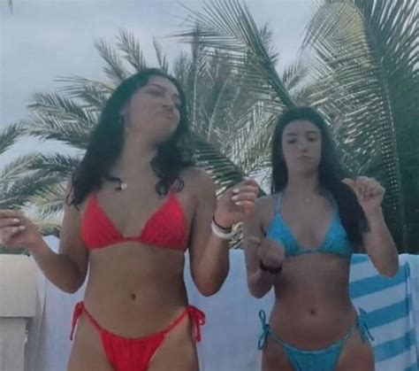 Charli D Amelio Avani Gregg Bikini Dance Video Leaked Influencers Gonewild The Fappening