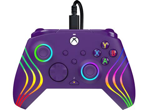 Pdp Afterglow Wave Bedrade Controller Xbox Series X Paars Kopen