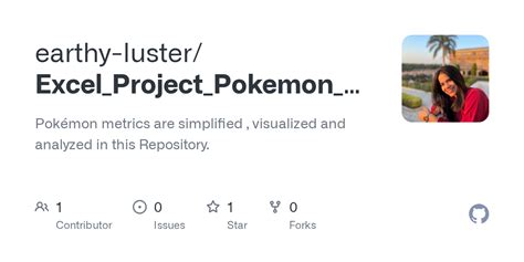 Github Earthy Luster Excel Project Pokemon Database Pokémon Metrics Are Simplified