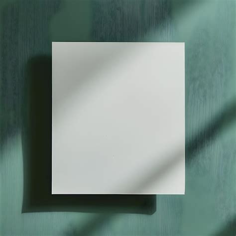 A Square With A Shadow On The Wall And A Shadow On It Premium Ai