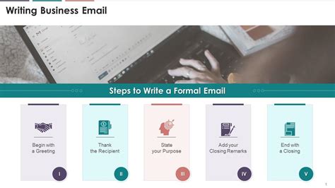 How To Write A Professional Business Email Training Ppt Presentation