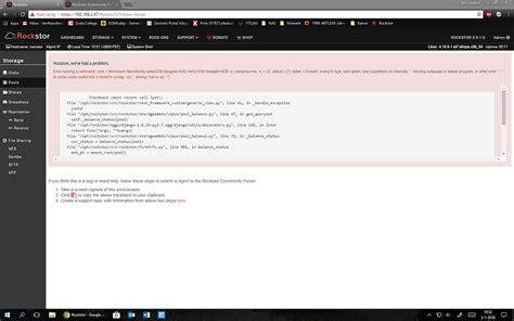 Cannot Use Disks After Reboot Gives Error Support Rockstor