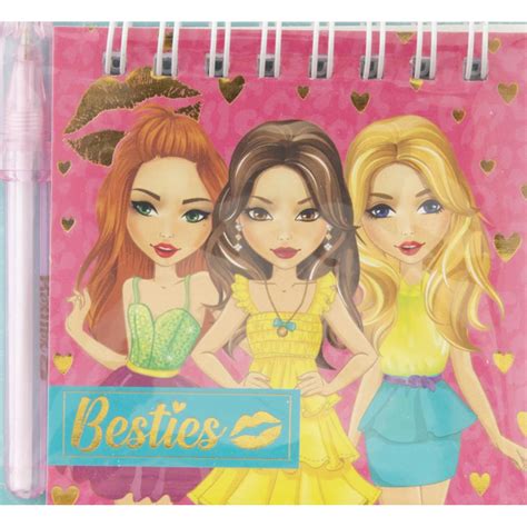 Mini Notes Sa Olovkom Besties 8x8cm Dve Vrste Knjižare Vulkan