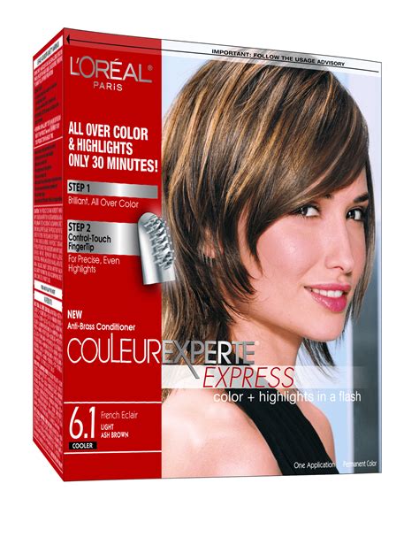 L'Oreal Paris Couleur Experte Hair Color + Highlights, Light Ash Brown ...