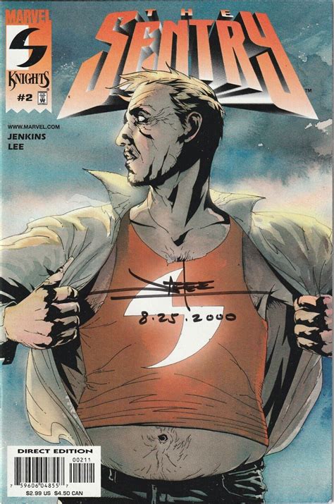 The Sentry 2 Cover A Nm Marvel 2000 2nd App The Void Signed By Jae