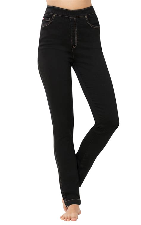 Womens Stretch Jeans High Waist Skinny Bootcut Pajamajeans