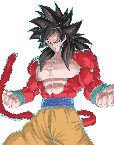 Goku Super Saiyan 4 Fusion
