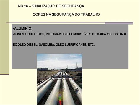 PPT NR 26 SINALIZAÇÃO DE SEGURANÇA CORES NA SEGURANÇA DO TRABALHO