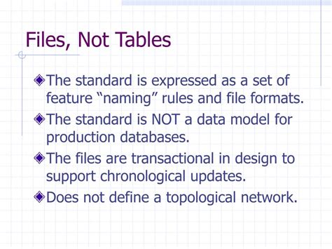 PPT Applying The NSDI Framework Transportation Standard For Data Exchange PowerPoint
