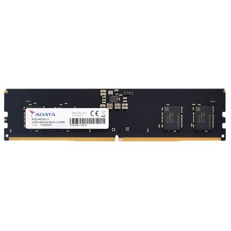 Memória Ram Adata Ddr5 8gb 4800mhz Ad5u48008g S Carrefour