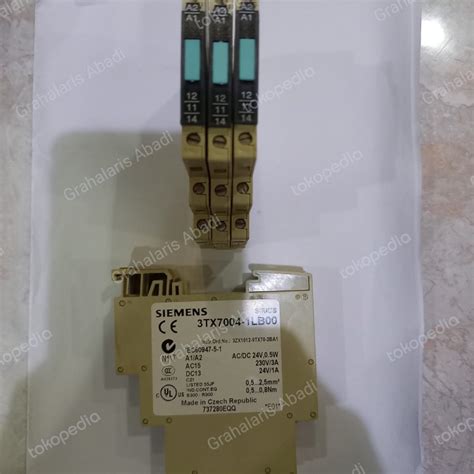 Jual Slim Relay Siemens Sirius 3tx7004 1lb00 24v Ac Dc 1co Jakarta Barat Grahalaris Abadi