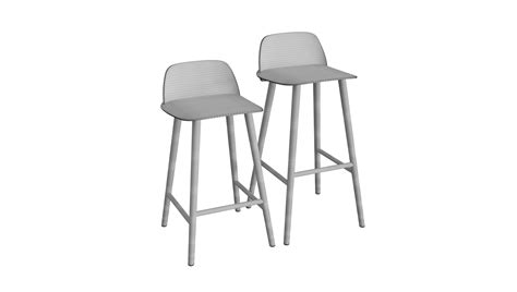 Nerd Bar Stool 3d Turbosquid 1942988