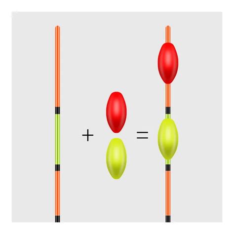 Fluorescent Floating Bobbers Easy Fishing Tackle