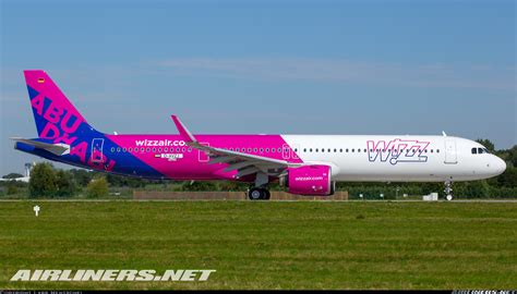 Airbus A321 271nx Wizz Air Abu Dhabi Aviation Photo 6112917