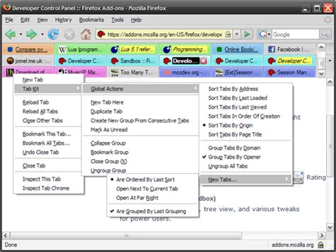 Browser Firefox Multi Row Tab Bar Super User