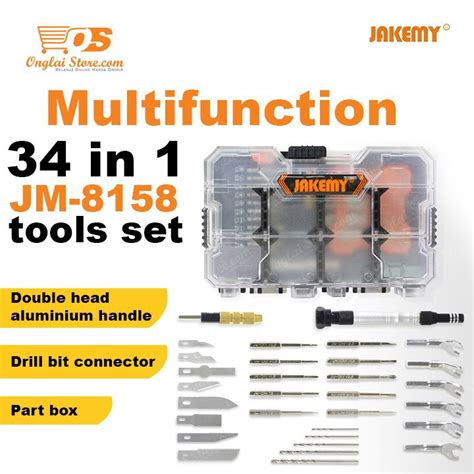 Jual Obeng Set Jakemy JM Jakemy In Pisau Ukir Woodworking Art Knife Tools Original