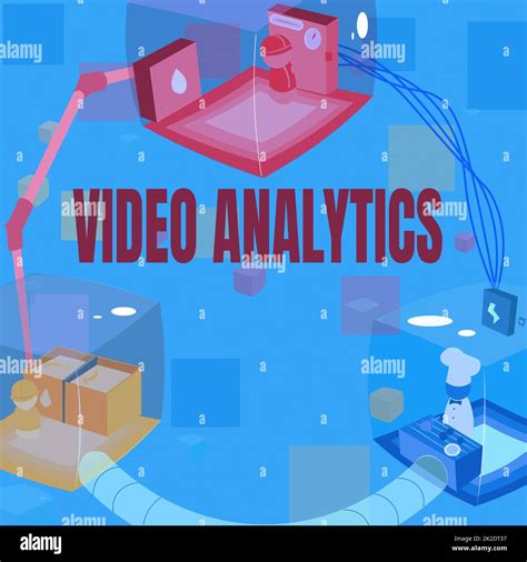 Writing Displaying Text Video Analytics Business Showcase Analyzing