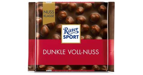 Ritter Sport Dunkle Voll Nuss 100g Sweets Ch