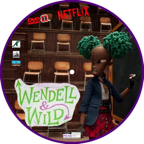 Wendell And Wild 2022 R1 Custom DVD Label DVDcover