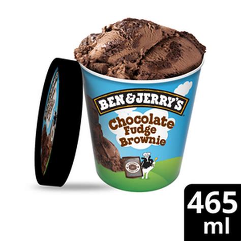 Ben And Jerrys Chocolat Fudge Brownie 8x 465 Ml