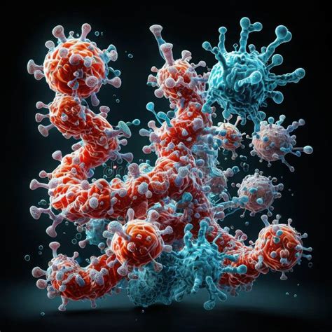 Ribosomes The Protein Factory Stock Illustration Illustration Of