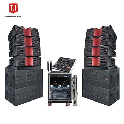 China Manufacture Professional Passive Audio Sound System Dual 12 Inch