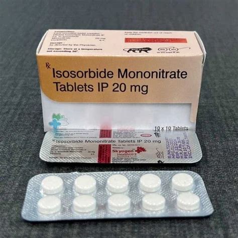Isosorbide Mononitratetab 30mg At Rs 60 39 Stripe Isosorbide